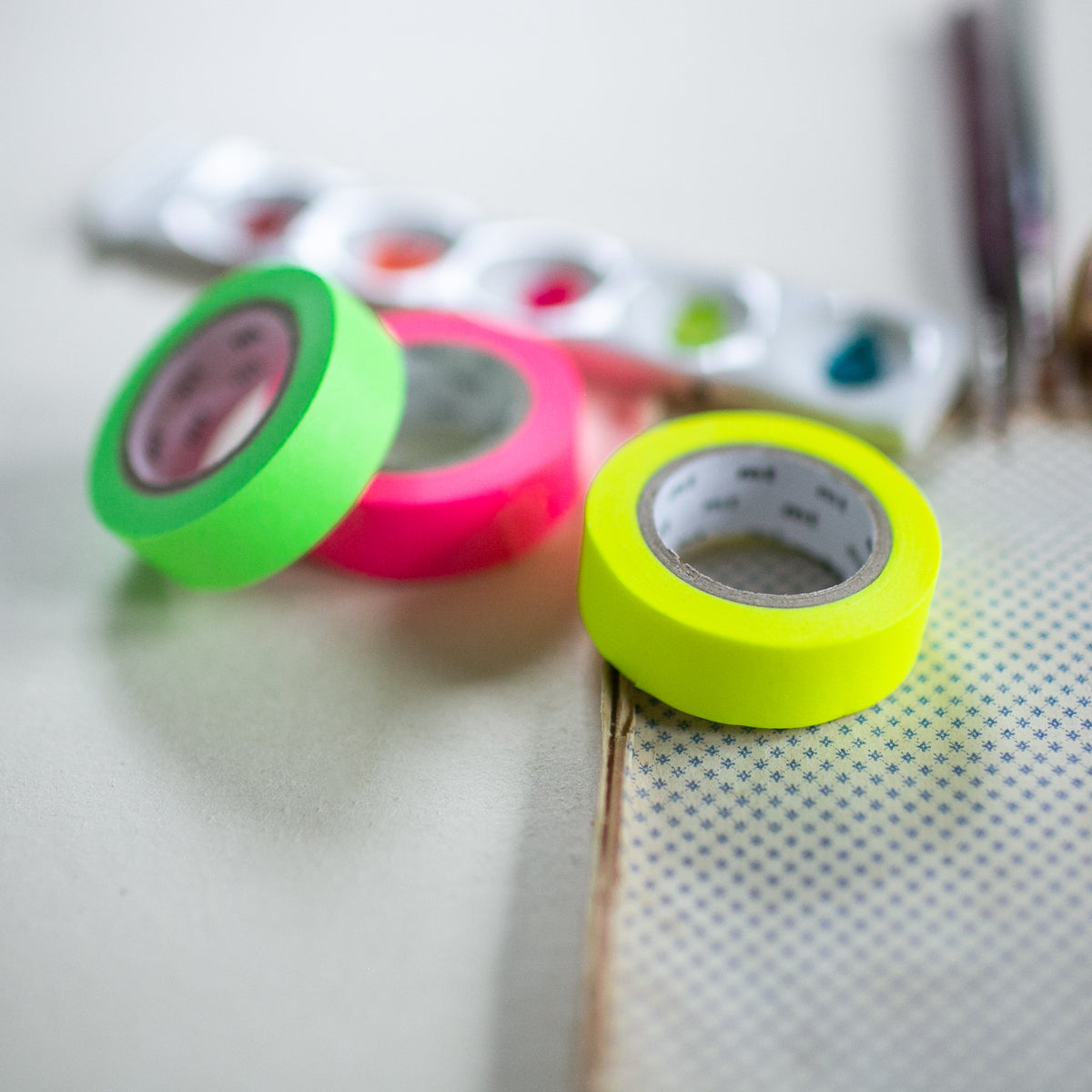 Washi Tape - Fluorescent Neons – Skippy Cotton