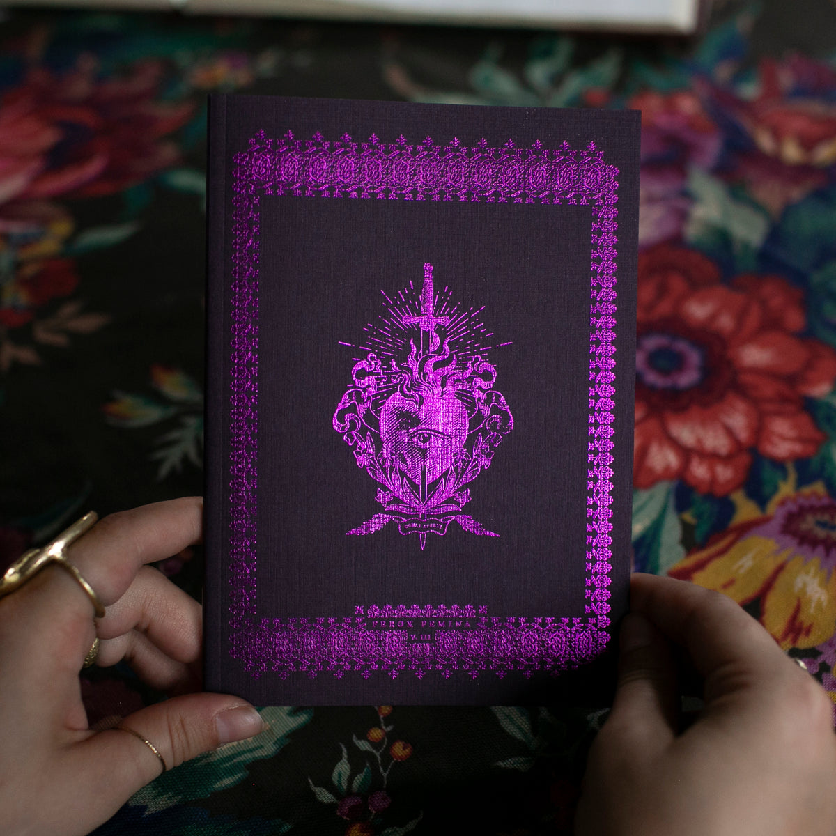 Iridescent Sacred Heart Notebook – Skippy Cotton