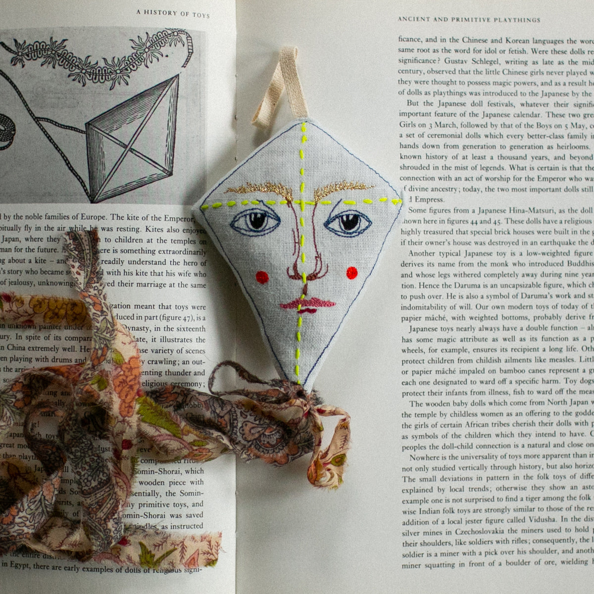 Handsome Kite, Lavender Scented Token – Skippy Cotton